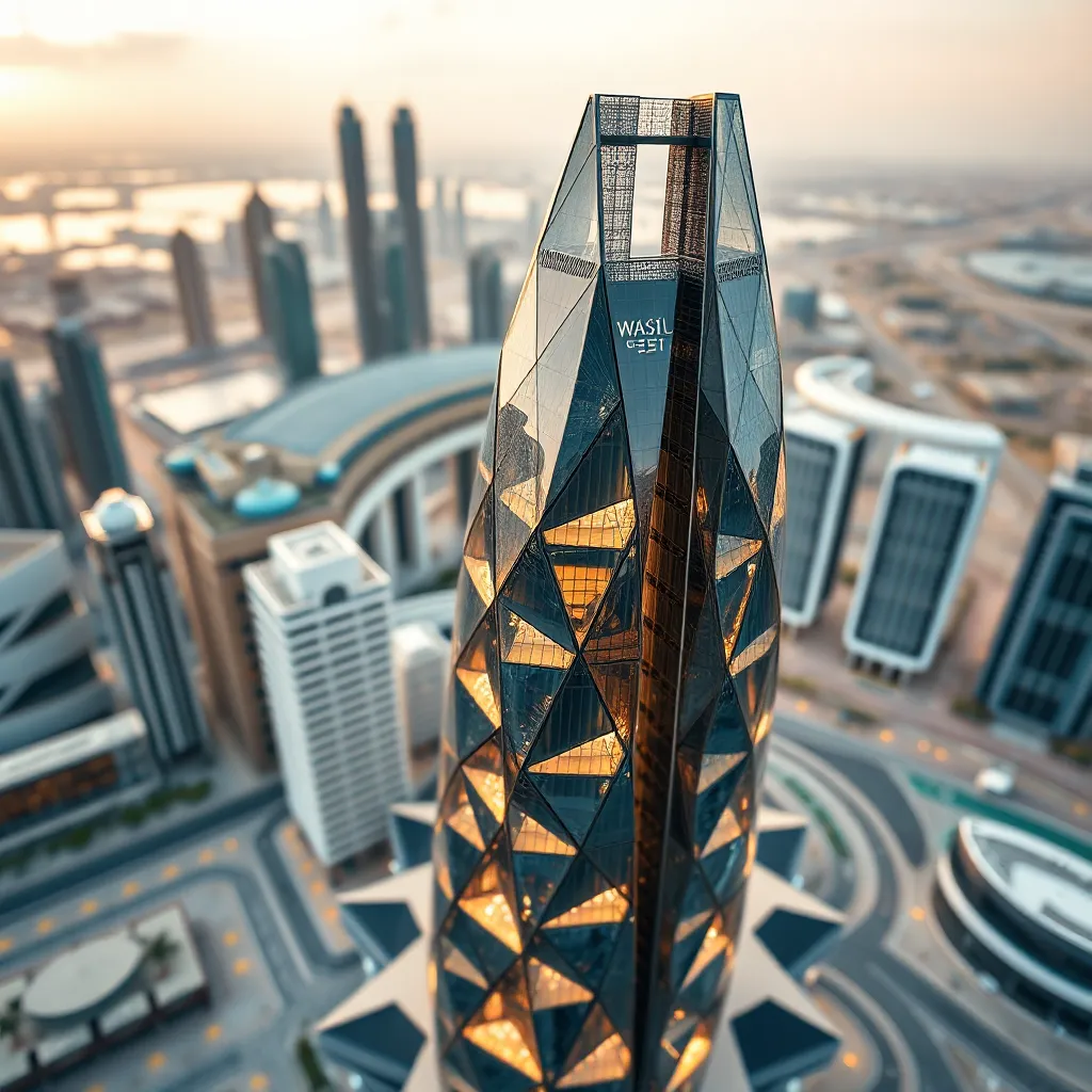 Exploring Wasl Crystal: Architectural Visual Appeal